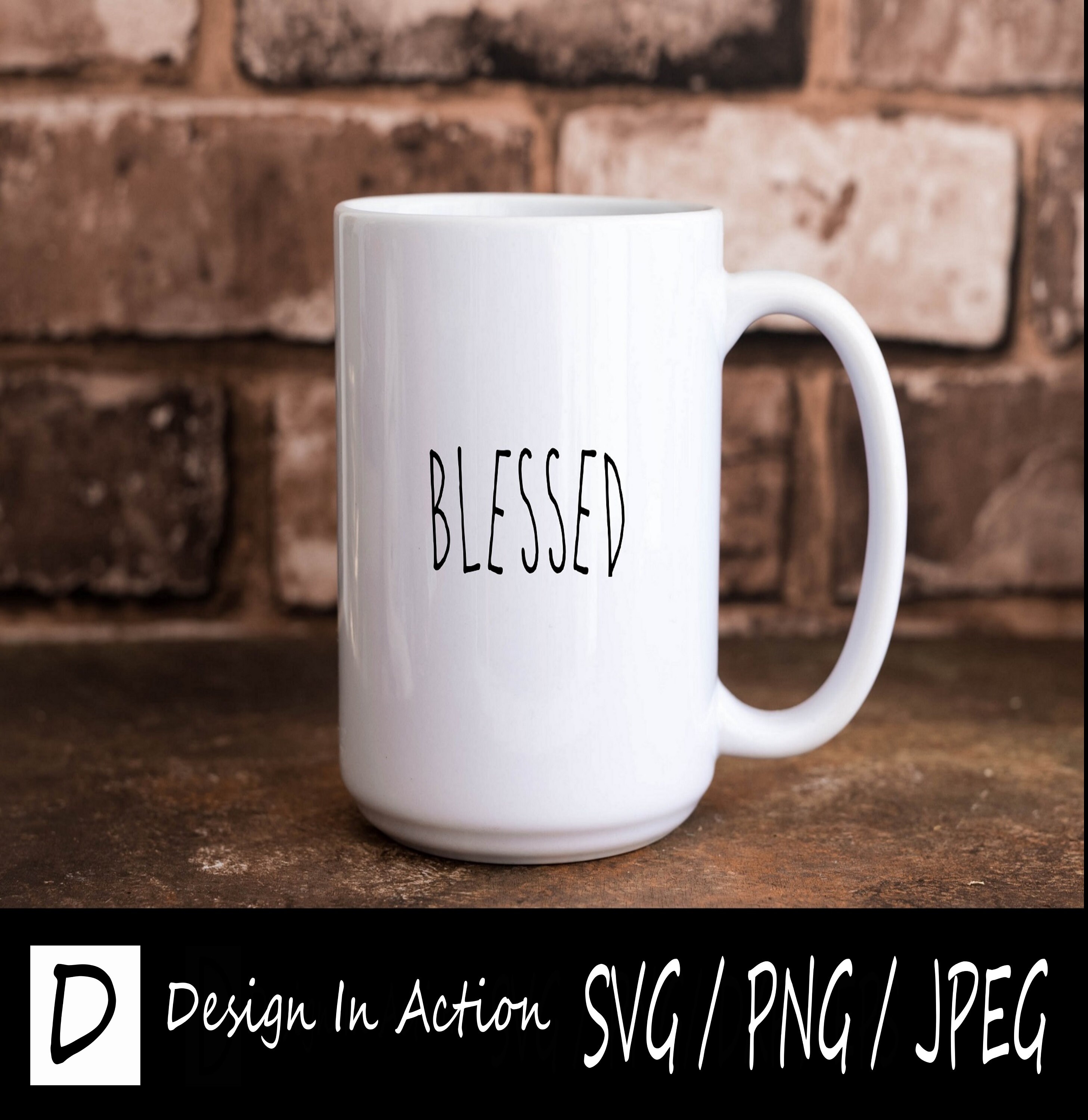 Blessed Cut File Svg / Png/ Jpeg - Etsy