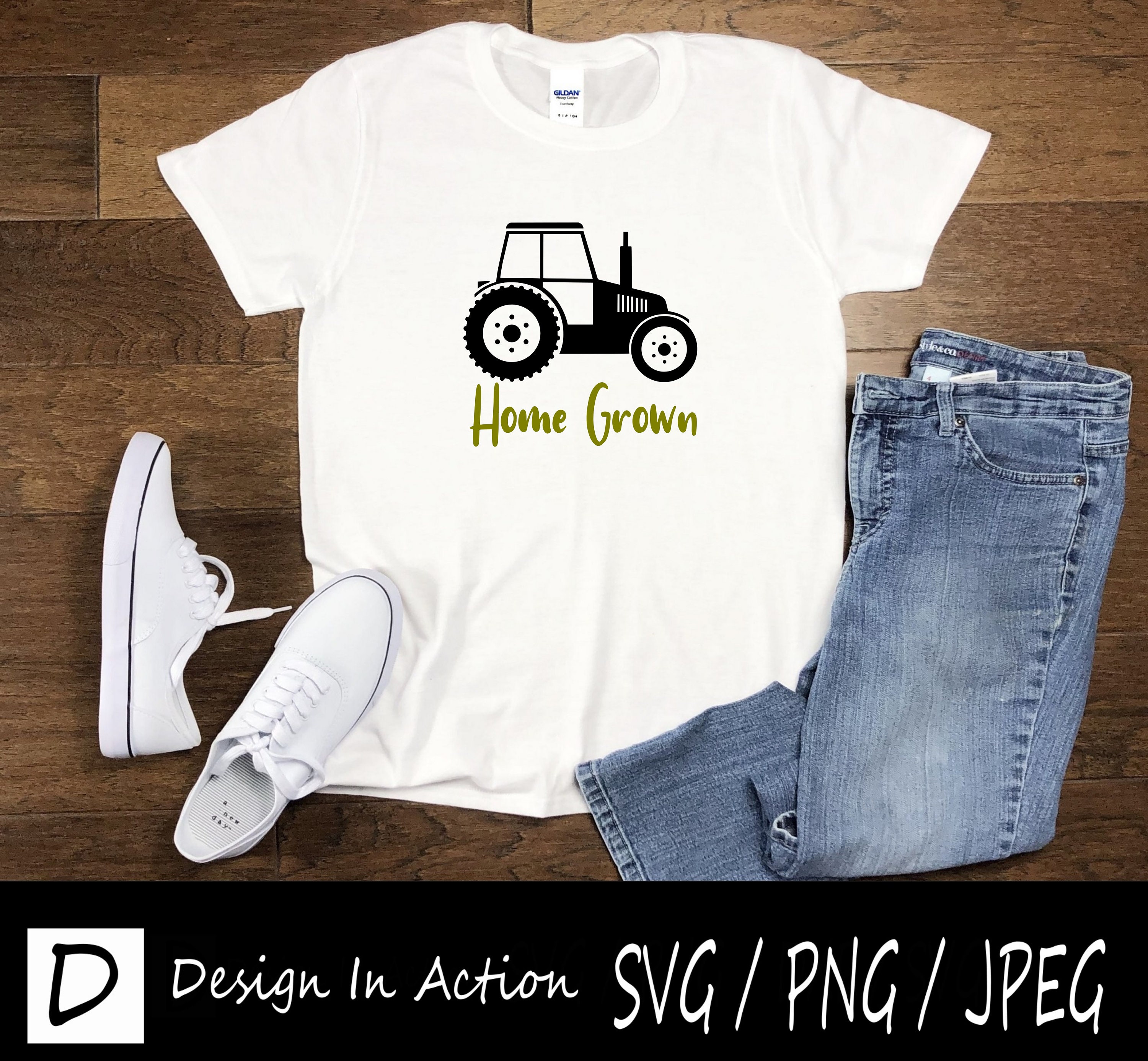 Home Grown Cut File Svg / Png / Jpeg - Etsy