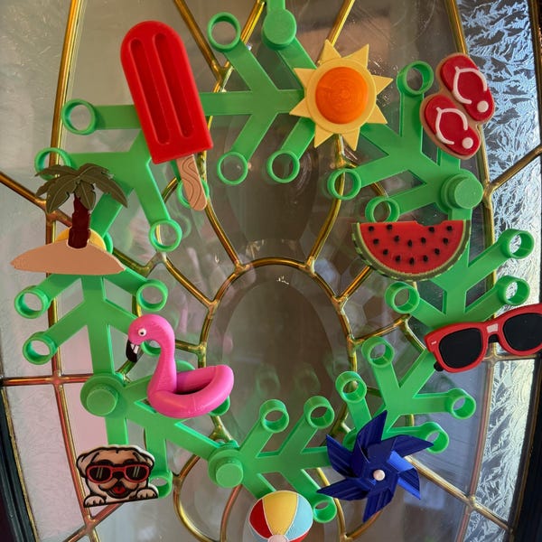 Legos Wreath - Etsy