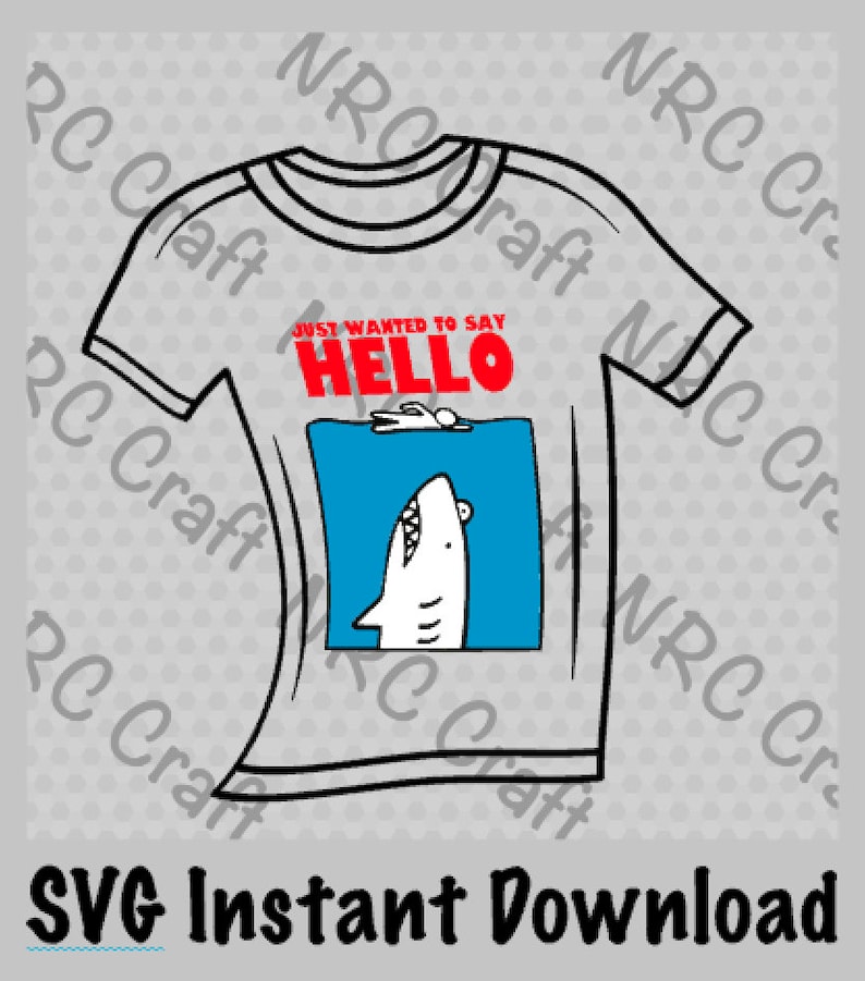 Jaws HELLO Download File for Cutting Machine - Etsy