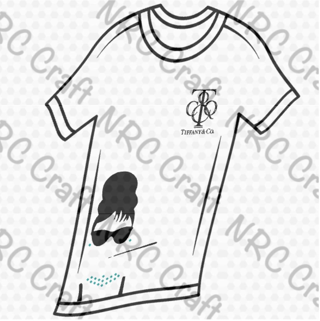 Breakfast at Tiffany's SVG Download File for Cutting Machine - Etsy