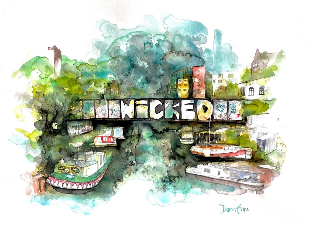 Wicked - Print - Etsy