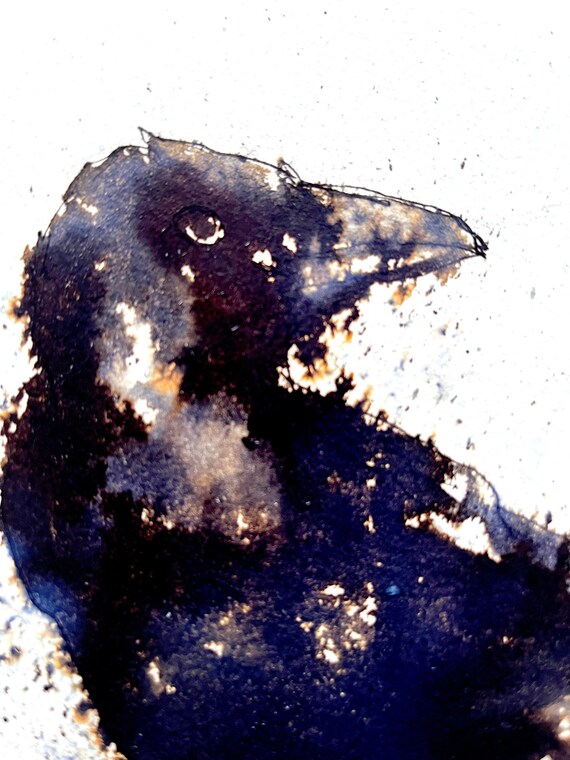 Evil Crow Drawing