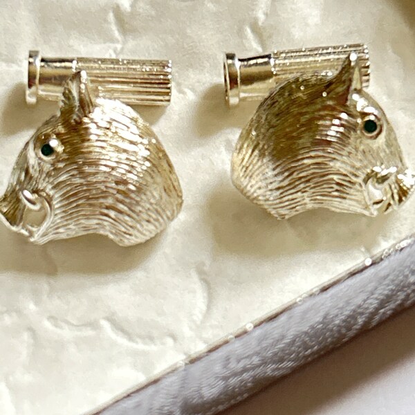 Pig Cufflinks - Etsy Canada