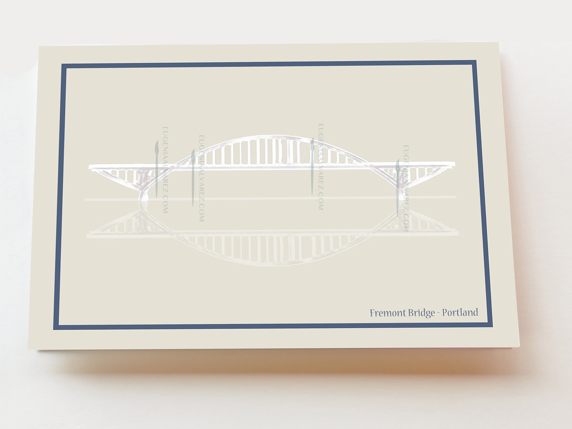 Portland Bridges Kaarten. Portland Kaartenset. Portland - Etsy Nederland