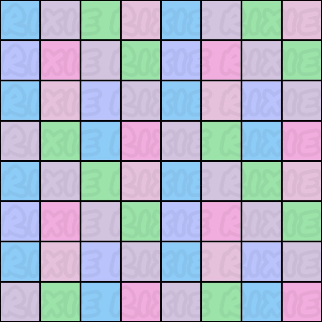 Pastel Checkerboard Seamless File. Pastel Pink Green Blue Checkered ...