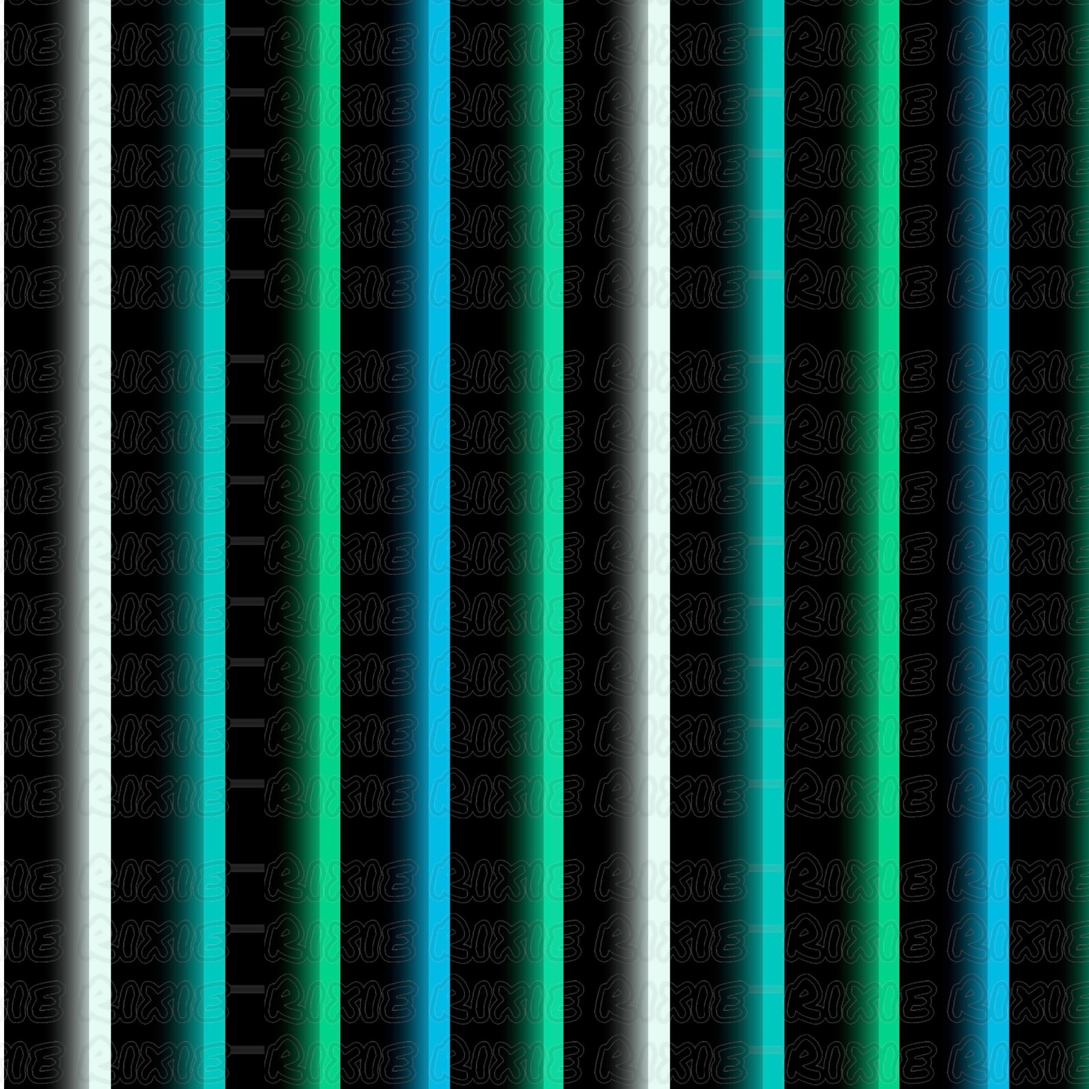 Blue Green White Glowing Seamless File. Neon Glow Stripe Seamless ...