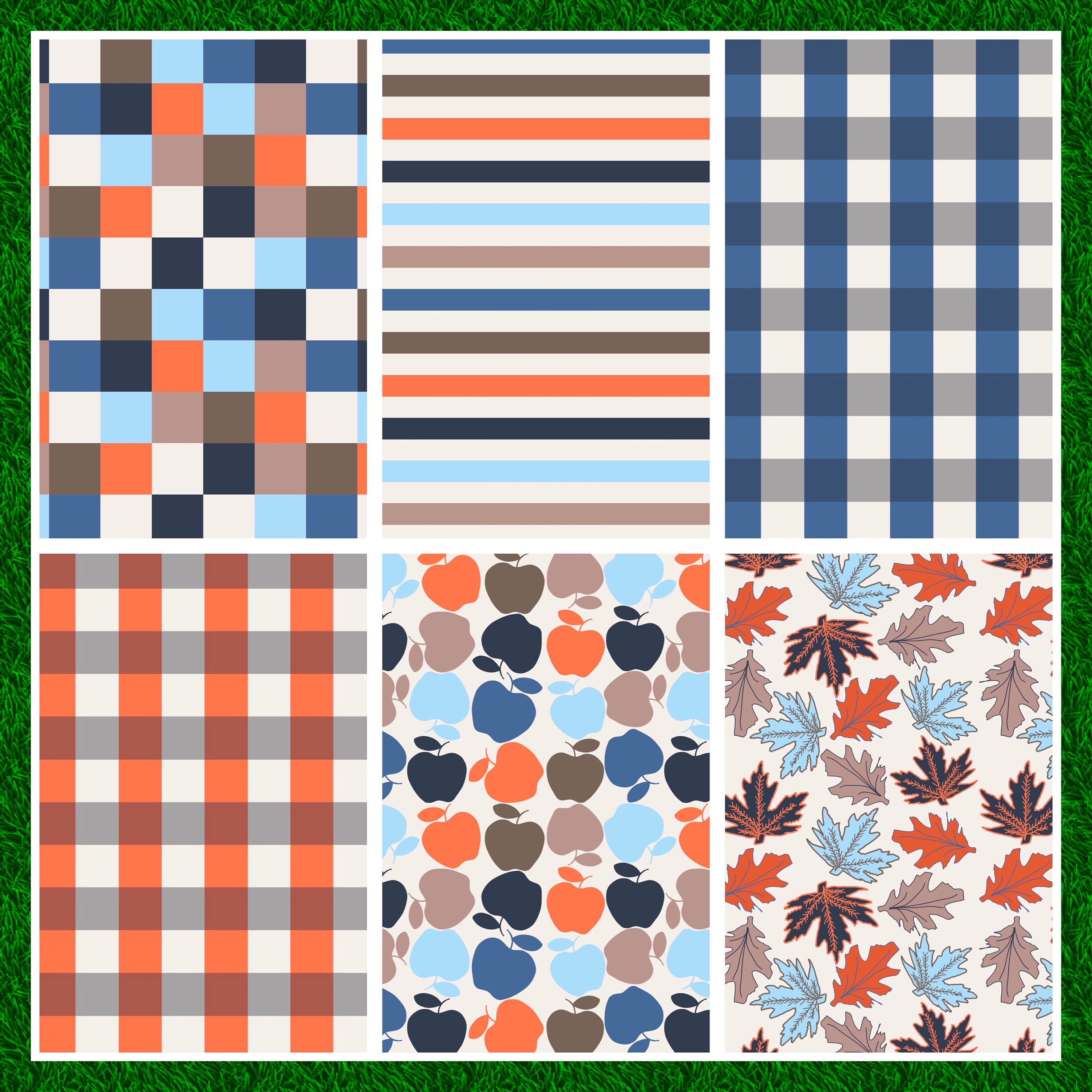Boho Neutral Gingham Seamless File. Neutral Boy Girl Gingham Seamless ...
