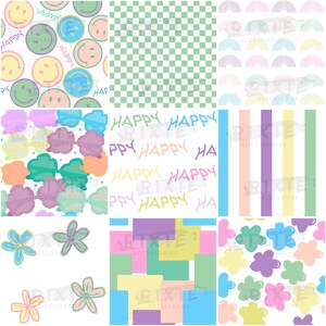 Seamless Files. Purple White Checkerboard Seamless File. Boho Purple ...