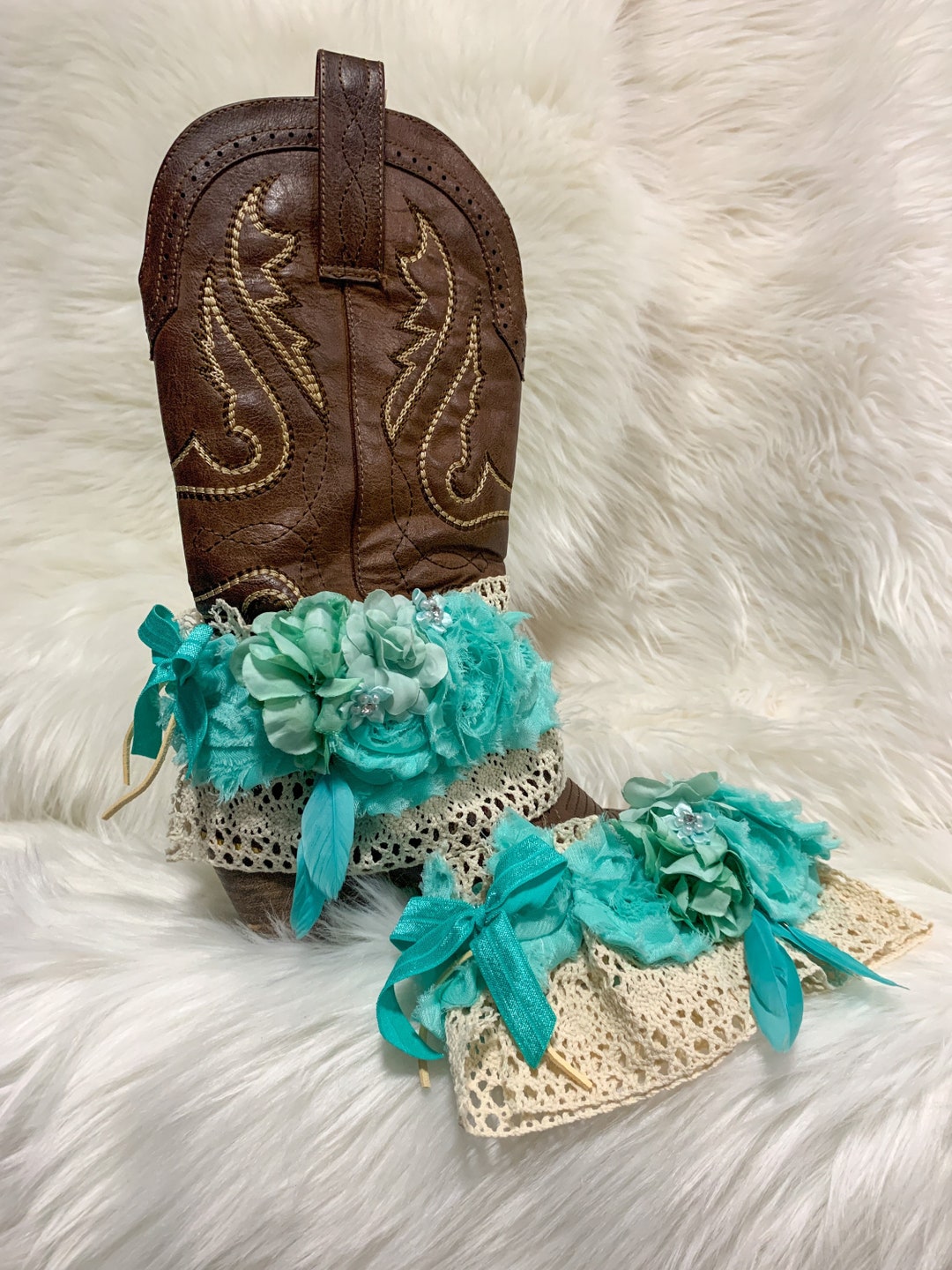 Boot Bands-bridal Bands-western Bands-holiday Bands-boot Accessory-boot ...