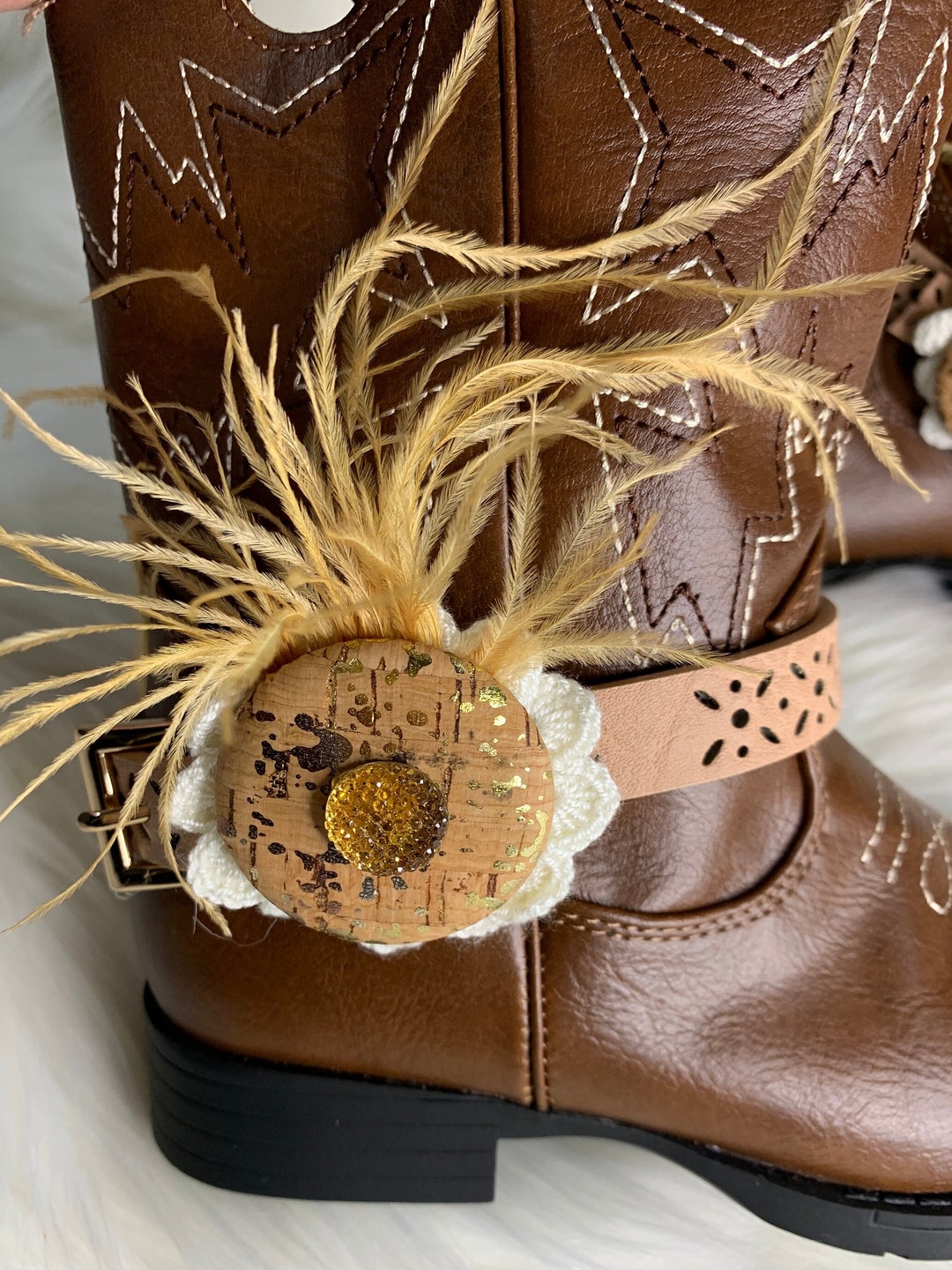 Girls Boot Bands/boot Cuffs/boot Jewelry/boot Accessory - Etsy