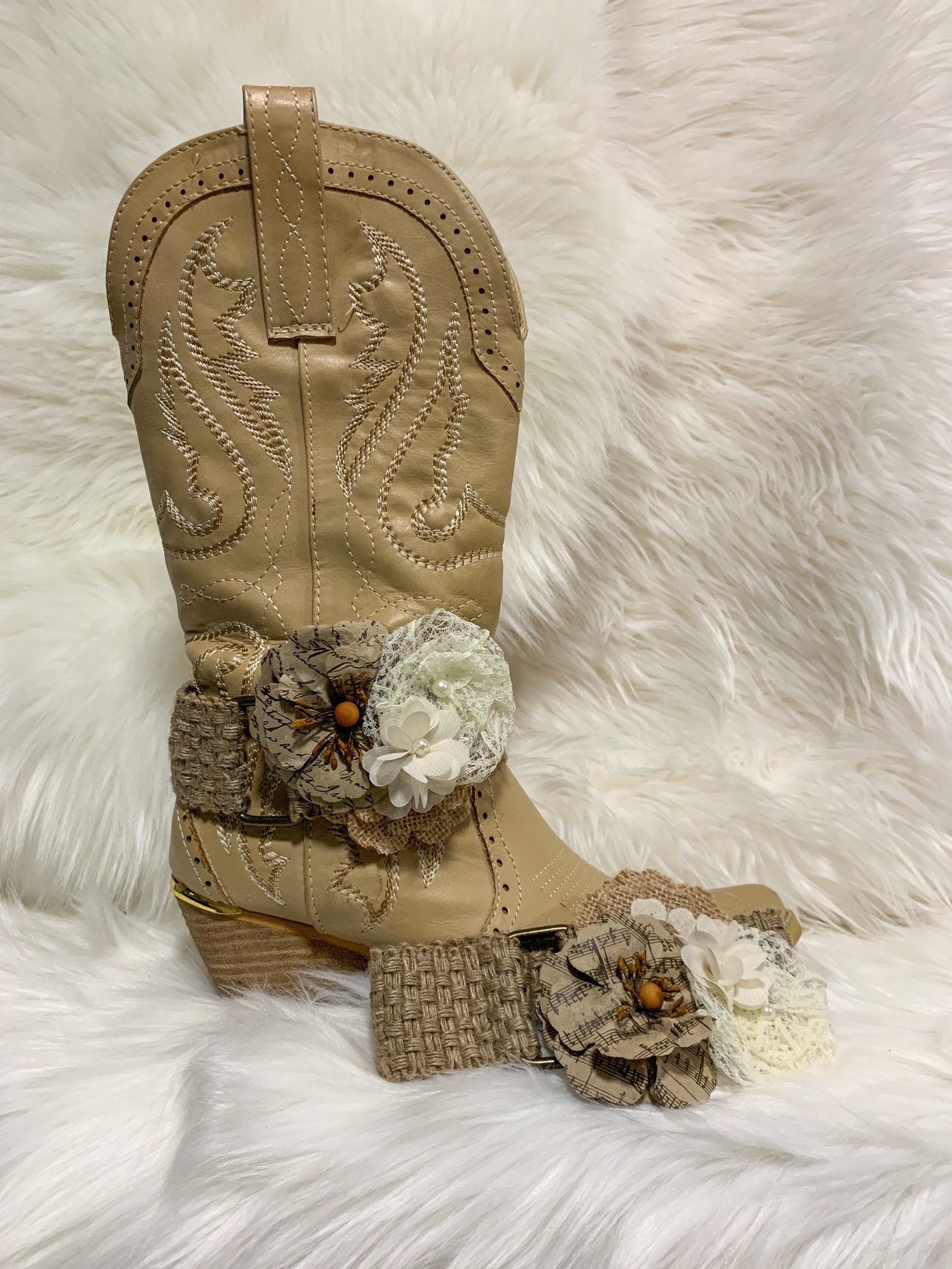 Cowgirl Boot Band-Bridal Boot Bands-Boot Accessoire-Boot - Etsy France