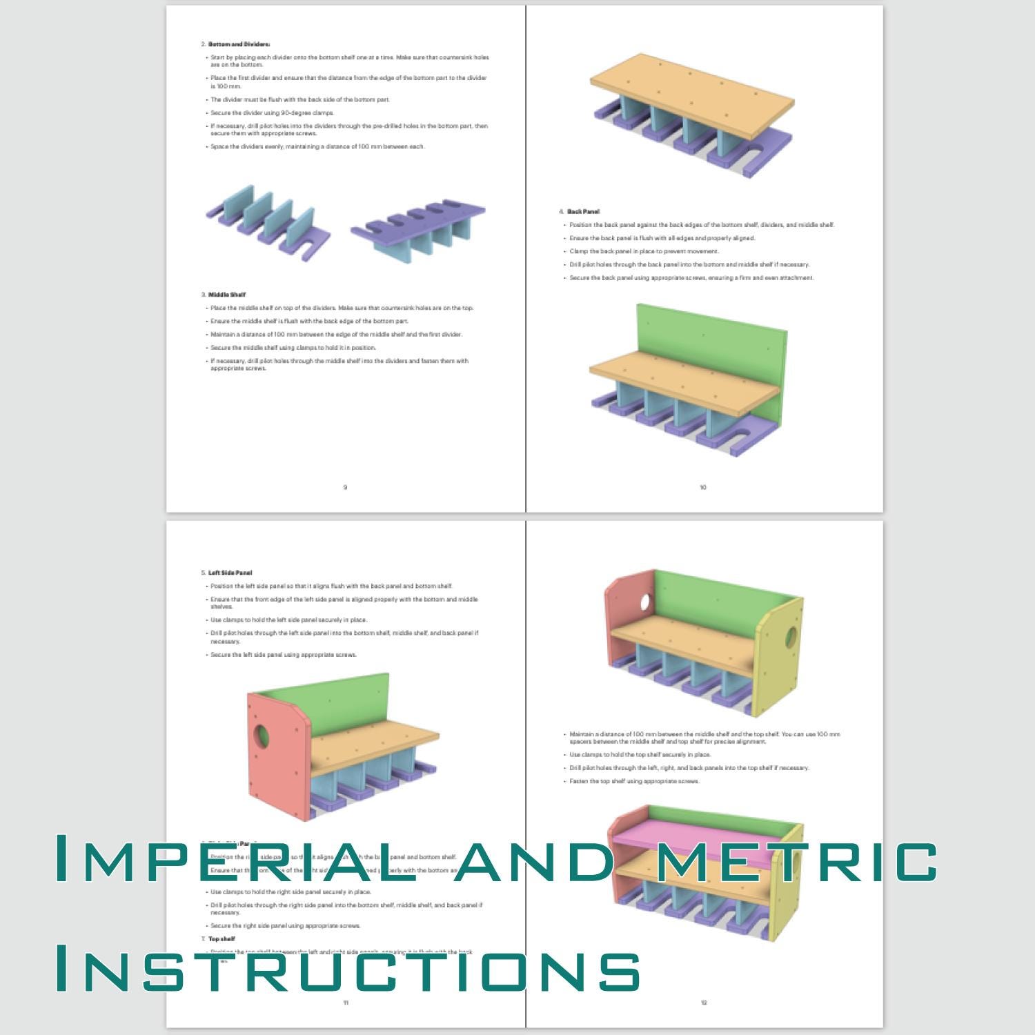 Power Tool Storage Plans – CNC & Manual Cutting – Digital Download ...