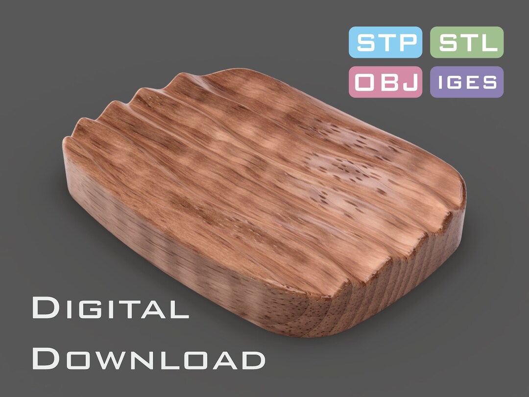 Soap Holder 3D STL STP Model for CNC Machine 3D Printer - Etsy