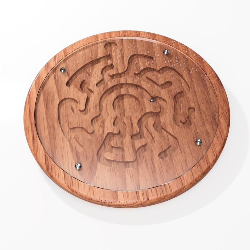 Maze Puzzle Box Model Woodworking Plan Files for CNC Router, Labyrinth ...