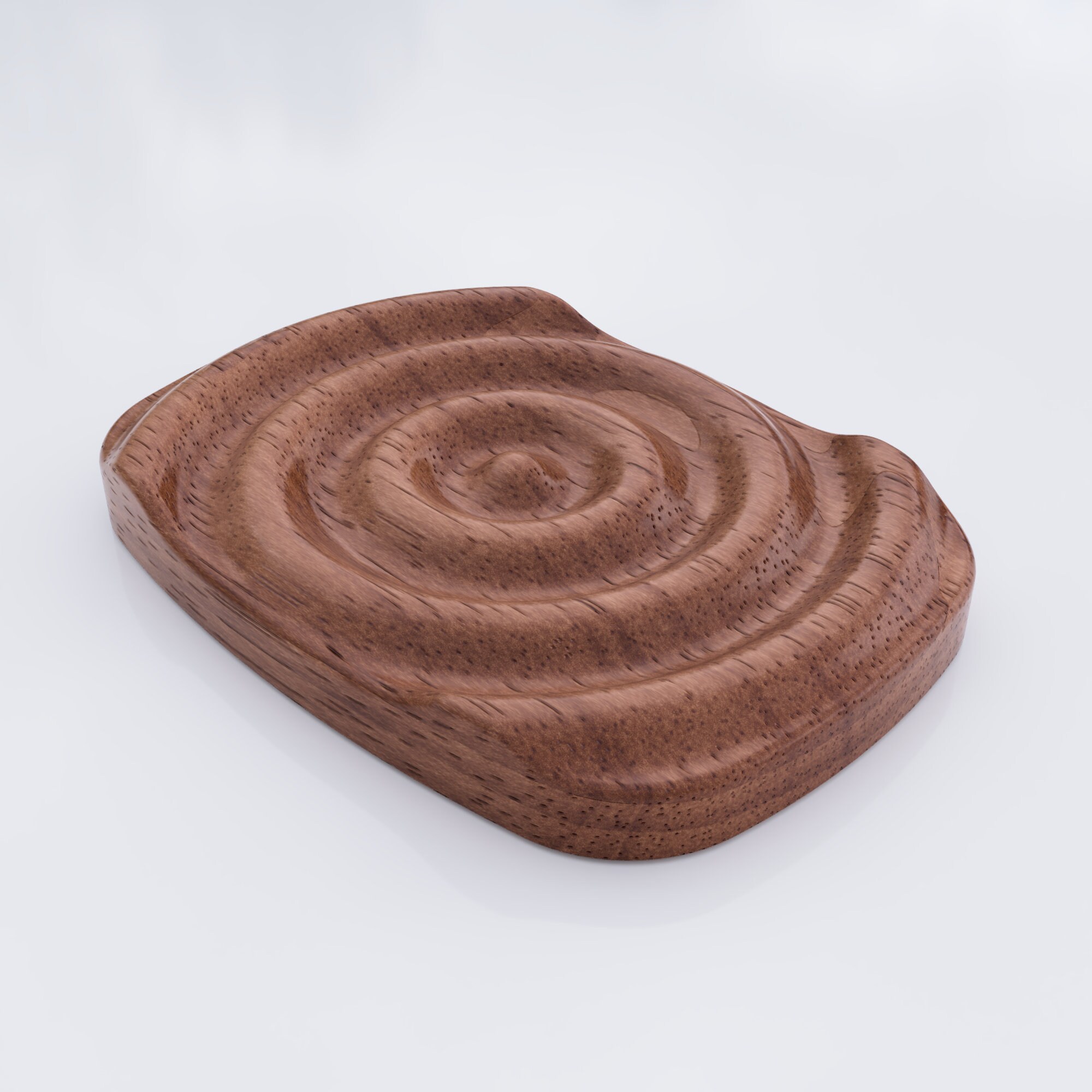 Water Drop Ripple Effect Soap Dish Holder 3D STL STP Model for CNC ...