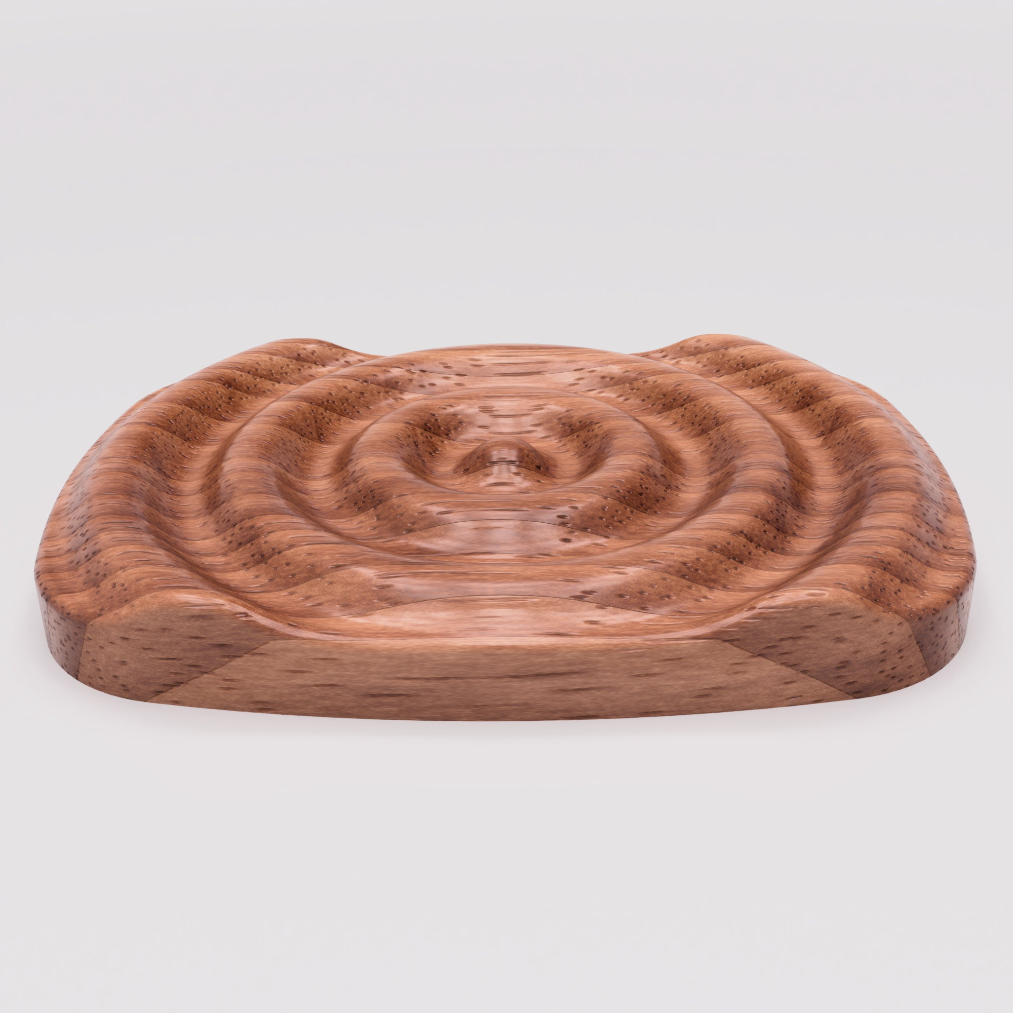 Water Drop Ripple Effect Soap Dish Holder 3D STL STP Model for CNC ...