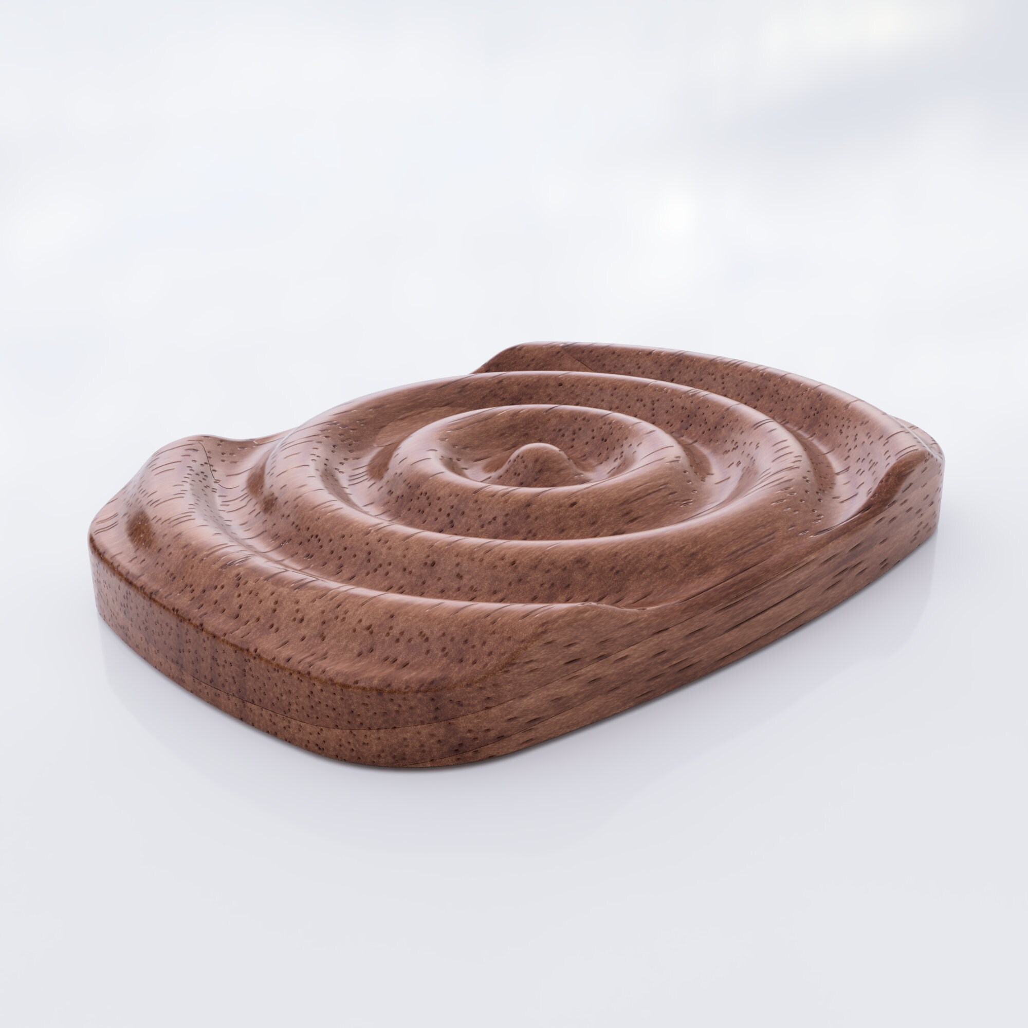 Water Drop Ripple Effect Soap Dish Holder 3D STL STP Model for CNC ...