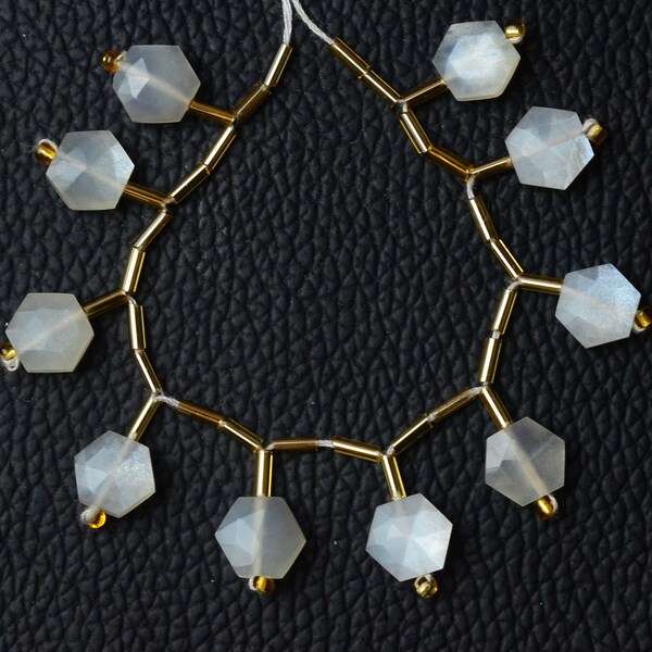 Hexagon Beads - Etsy