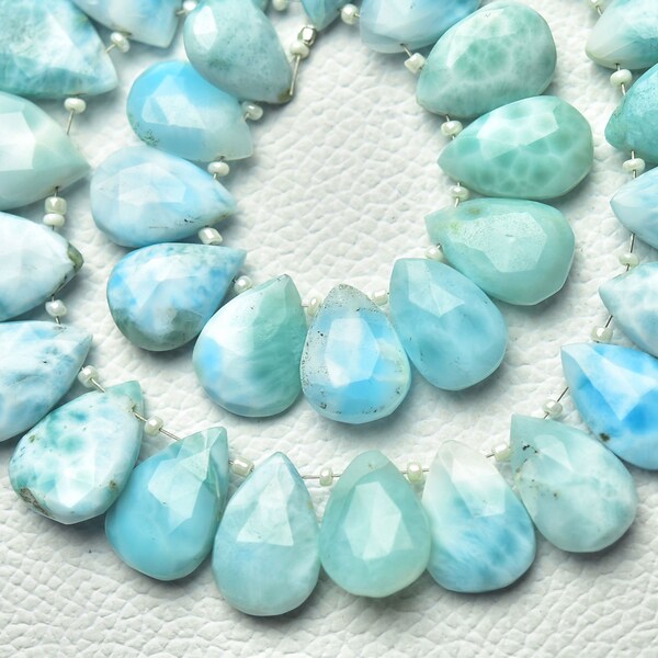 Faceted Larimar - Etsy