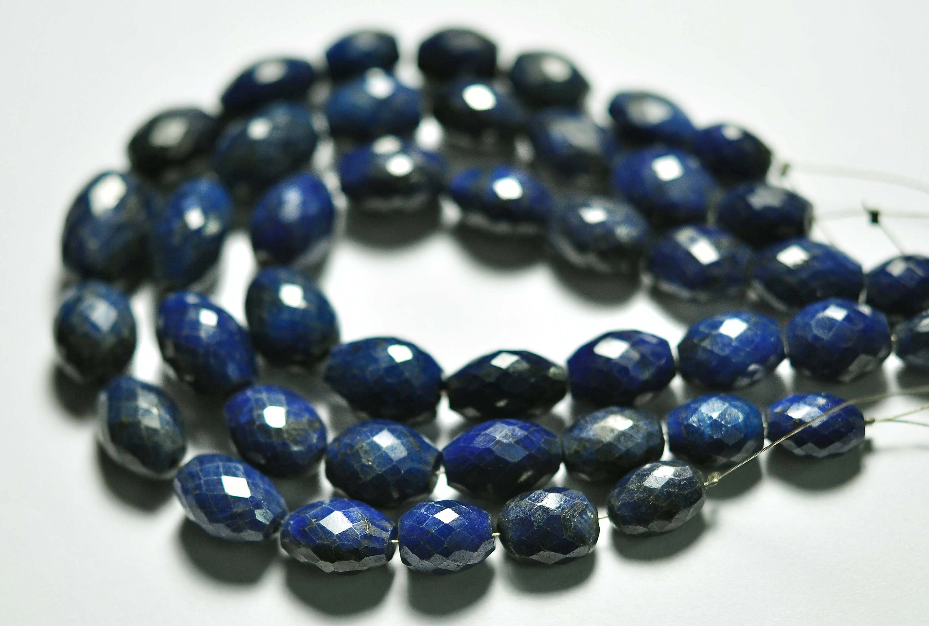 Natural Sapphire Briolettes 11mm to 14mm Faceted Oval | Etsy