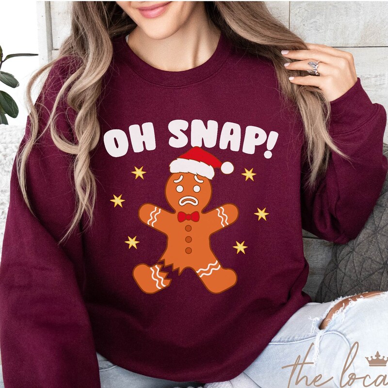 Gingerbread Man Sweater - Etsy