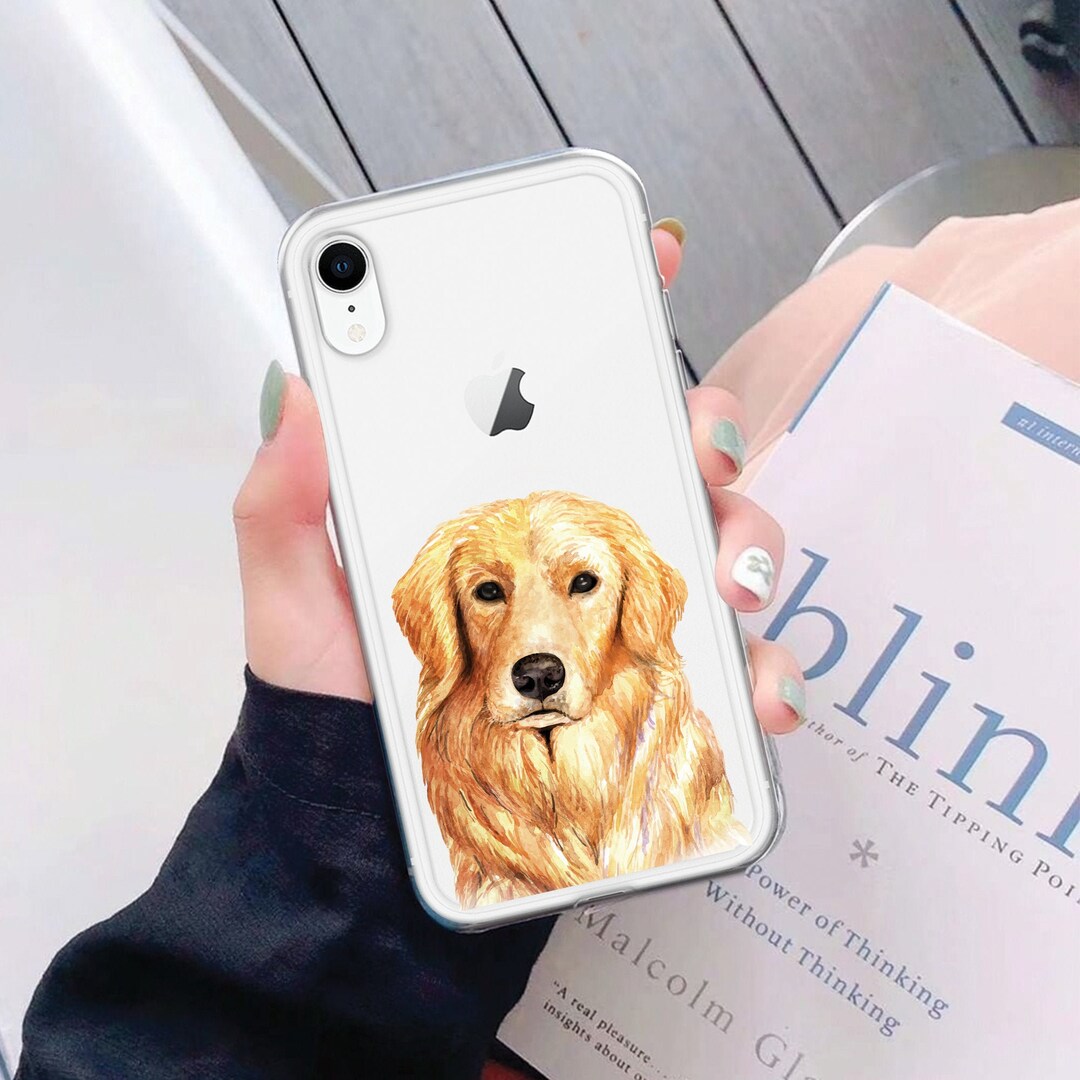Golden Retriever Iphone Case Watercolor Golden Retriever Phone - Etsy