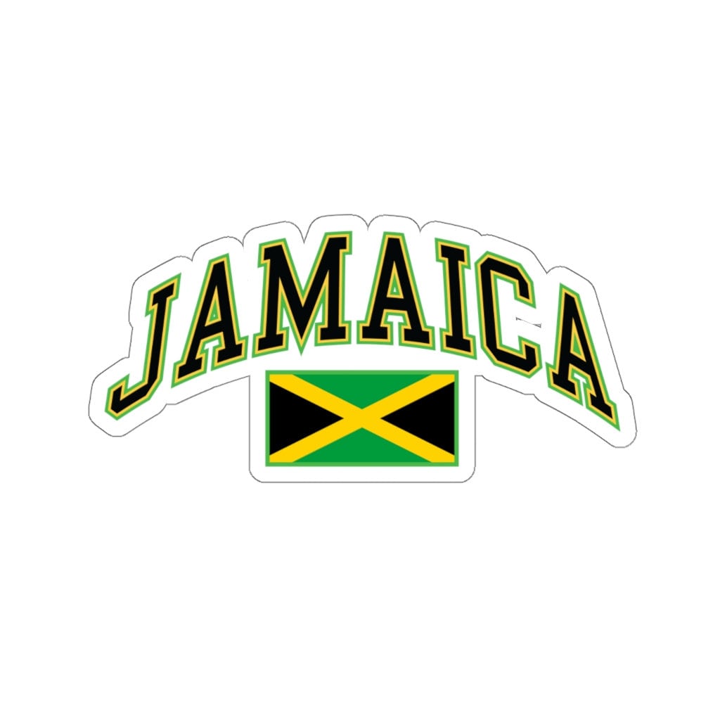 Jamaica Sticker Jamaican Flag Sticker Jamaica Laptop Stickers - Etsy