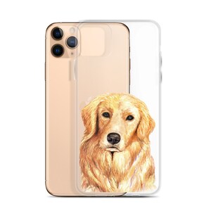 Golden Retriever iPhone Case Watercolor Golden Retriever Phone Case ...