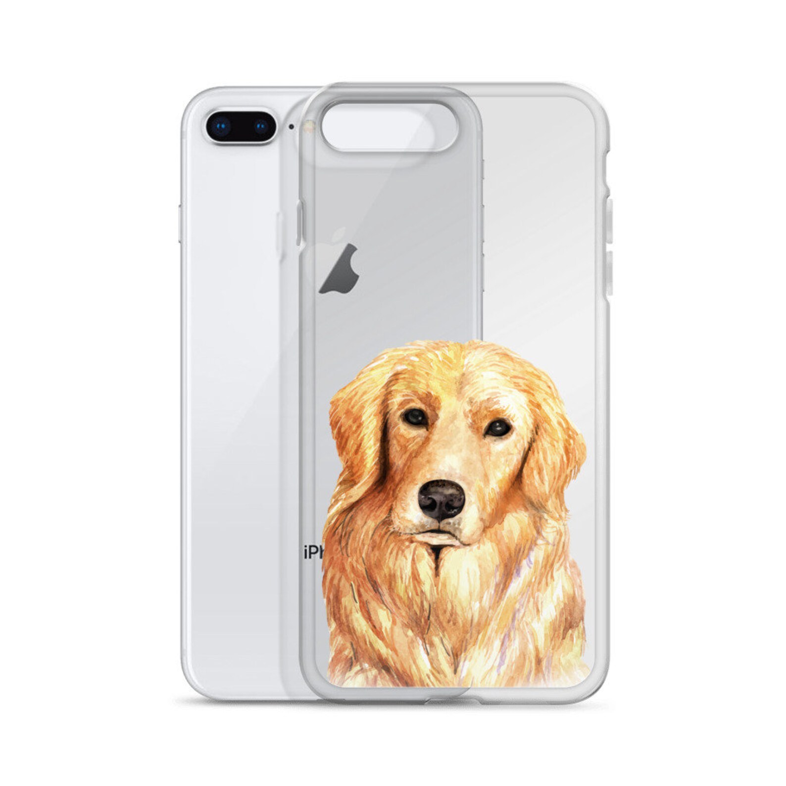 Golden Retriever Iphone Case Watercolor Golden Retriever Phone - Etsy