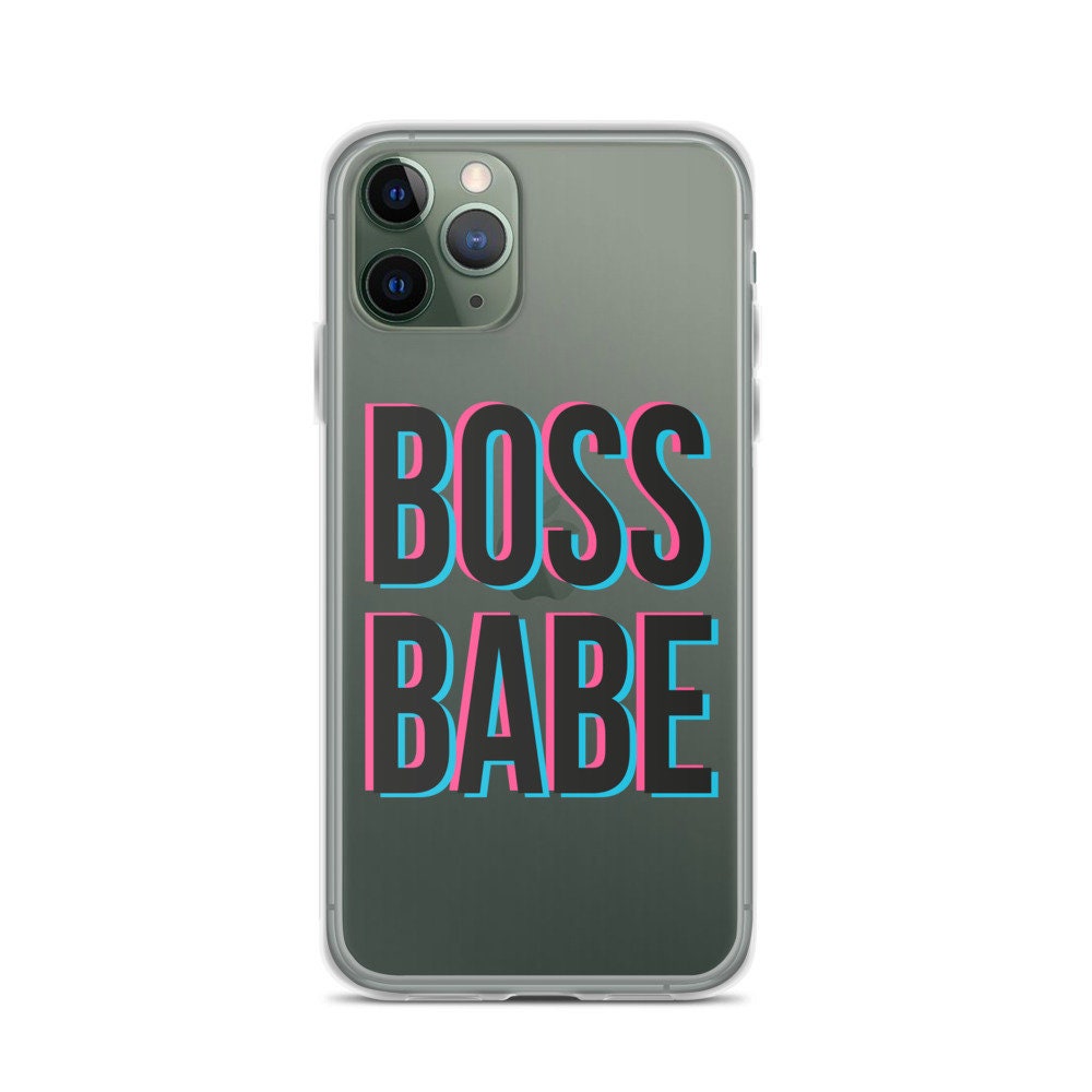 Boss Babe Iphone Case Blurry Print Boss Girl Iphone Case - Etsy UK