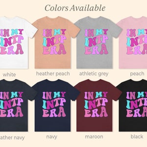 In My INTP Era Shirt Retro INTP Personality T-shirt Introverted ...