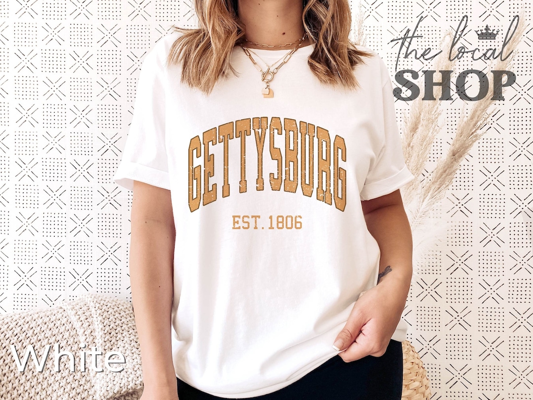 Vintage Gettysburg T-shirt: Retro Pennsylvania Unisex Tee - Etsy