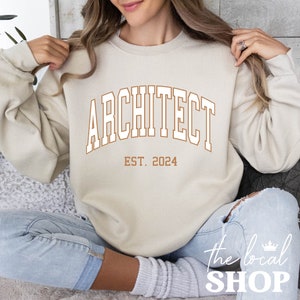 Custom Architect Sweatshirt Unisex Fit Architecture Sweater 2024 ...