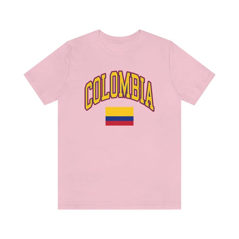 Colombia Shirt Colombian Flag T-shirt Colombiana Shirt Unisex - Etsy