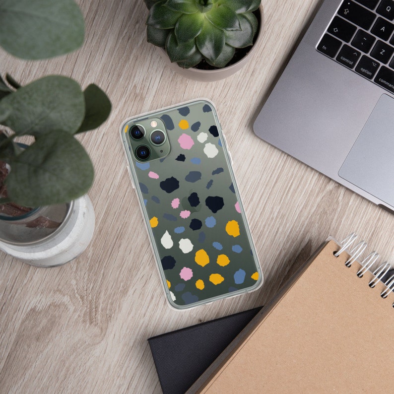 Abstract Spotted Print Iphone Case Animal Multicolored Pattern - Etsy