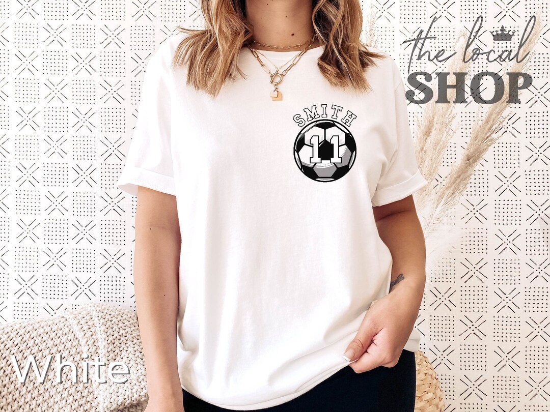 Personalized Soccer Ball Shirt Soccer Team Shirt Personalized Soccer ...