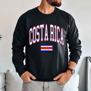 Costa Rica Sweatshirt Costa Rican Flag Sweater Gift for Costa Ricans ...