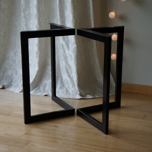 Metal Table Legs, Table Legs, L Shape Legs, Tischbeine, Furniture Legs ...