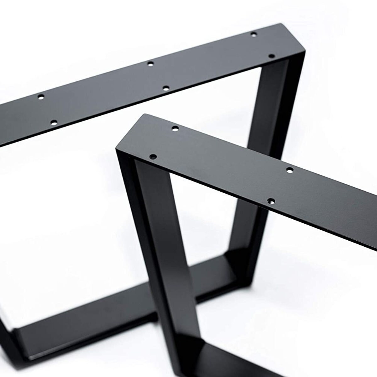 Trapezoid Metal Dining Table Legs Heavy Duty Modern Desk Legs - Etsy