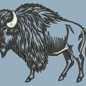 Buffalo Bison Machine Embroidery Designs, Instantly Download - Etsy