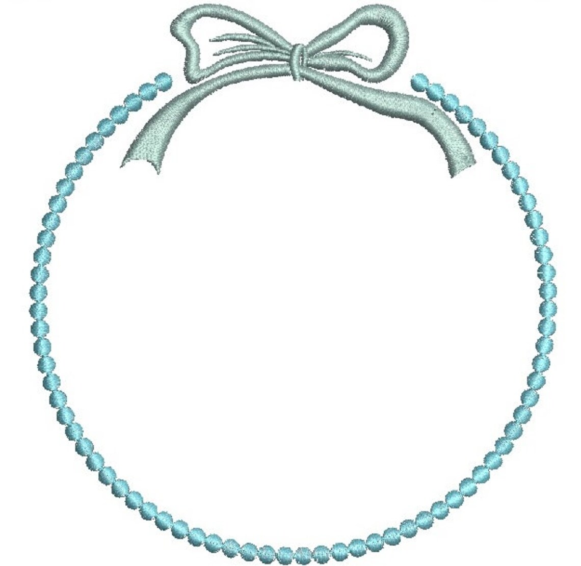 Bow Frame for Monogram Monogram Frame Machine Embroidery - Etsy