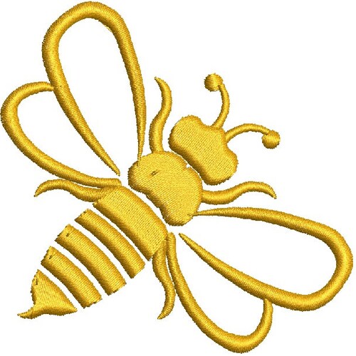 Realistic Bee Machine Embroidery Designs Instantly Download - Etsy