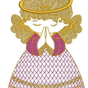 Angel Machine Embroidery Designs, Instantly Download - Etsy