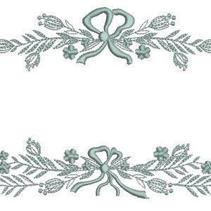 Rustic Border Machine Embroidery Design Frame Floral Border for Your ...
