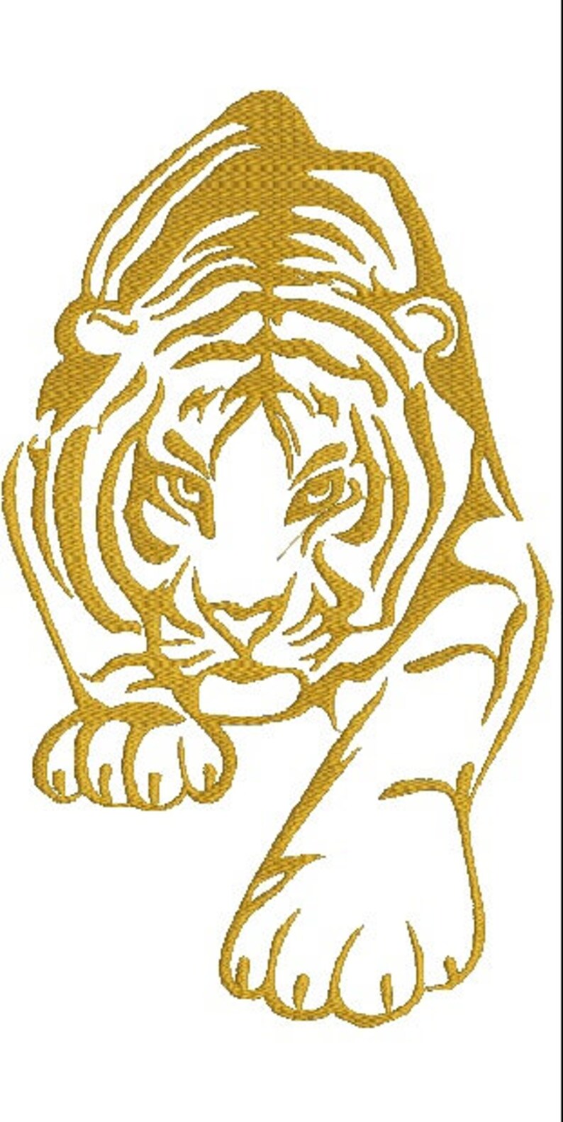 Tiger Machine Embroidery Designs Instantly Download - Etsy