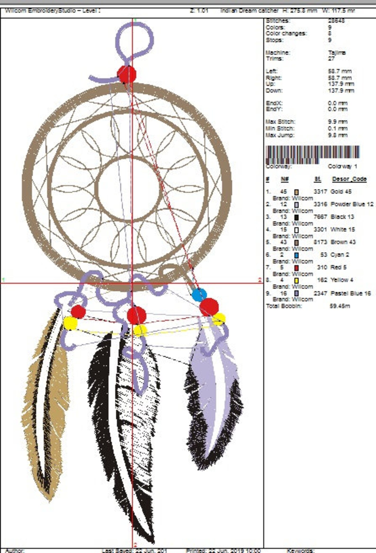 Dream Catcher Machine Embroidery Design - Etsy