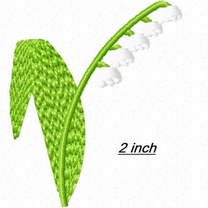Lily of the Valley Machine Embroidery Design - Etsy