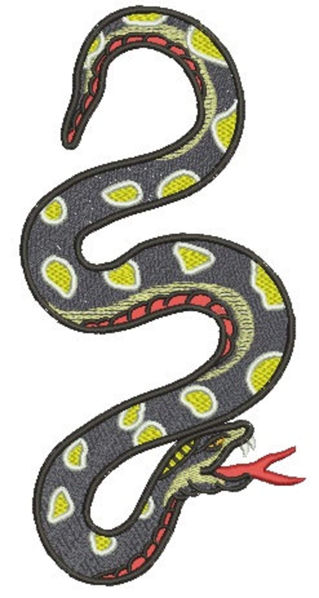 Cobra , Snake Machine Embroidery Design, Instantly Download - Etsy