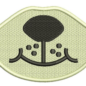 Dog's Face Machine Embroidery Designs, Instantly Download - Etsy